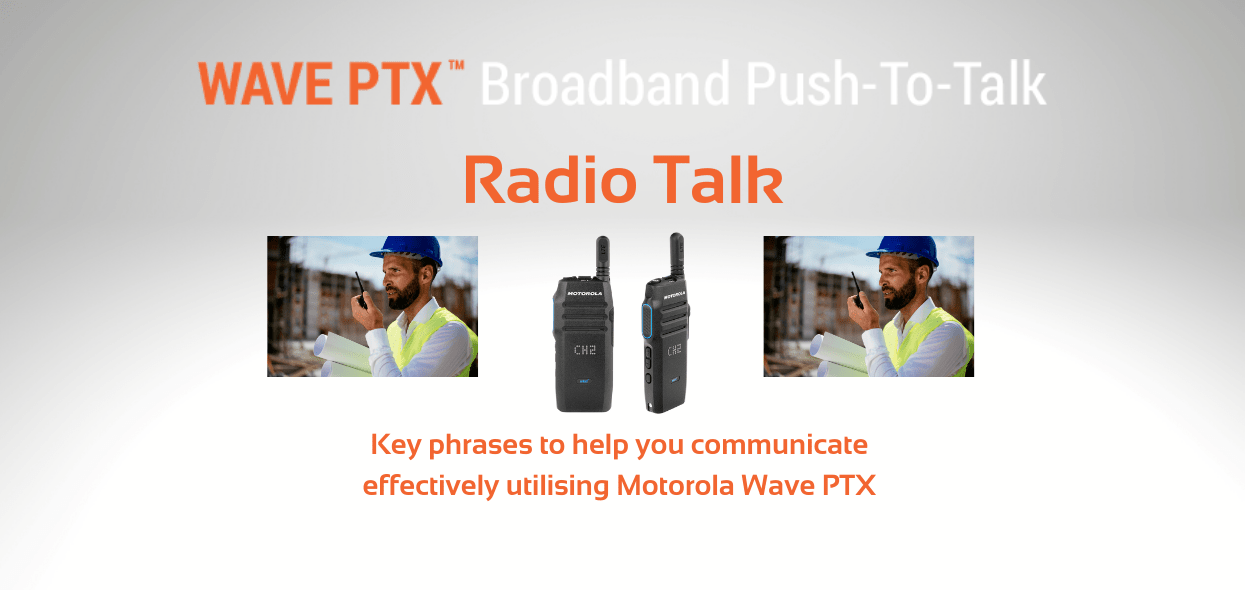 Two-way radio chat - Essential Phrases - PTX Wave