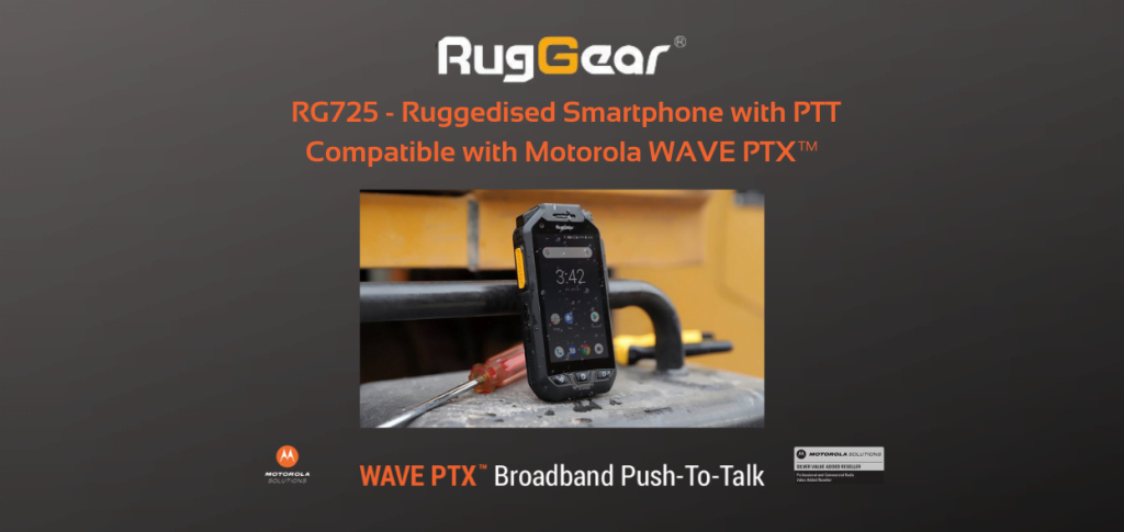 RugGear RG725 - A ruggedised smartphone - PTX Wave