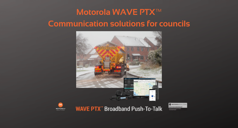 Motorola WAVE PTX - communication solutions for councils - PTX Wave