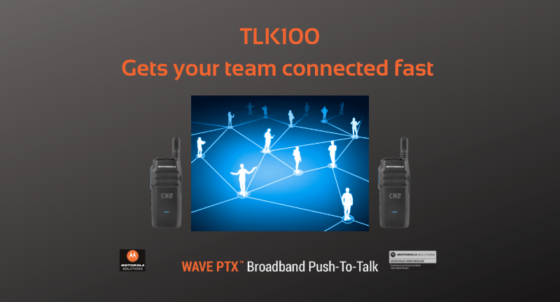 TLK100 - gets your team connected fast - PTX Wave